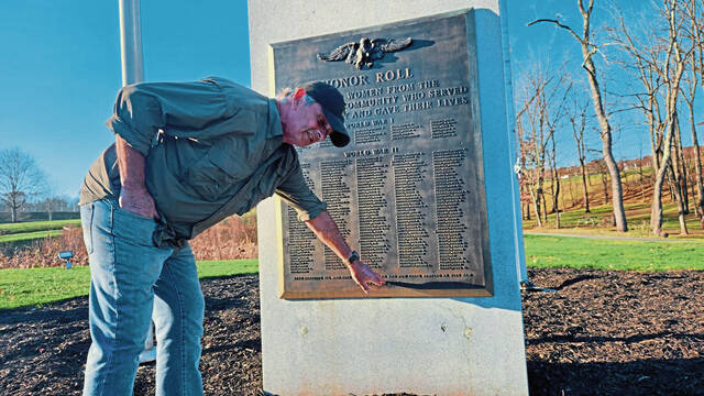 Murrysville war monument relocated to community park just in time for ...