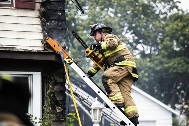 Fire at Derry Township home, day care center - Lowber Pennsylvania