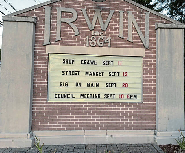 Irwin council members debate electronic sign - Lowber Pennsylvania