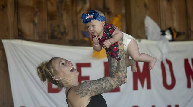 Baby Apple Cheeks competition steals the show at bustling festival ...